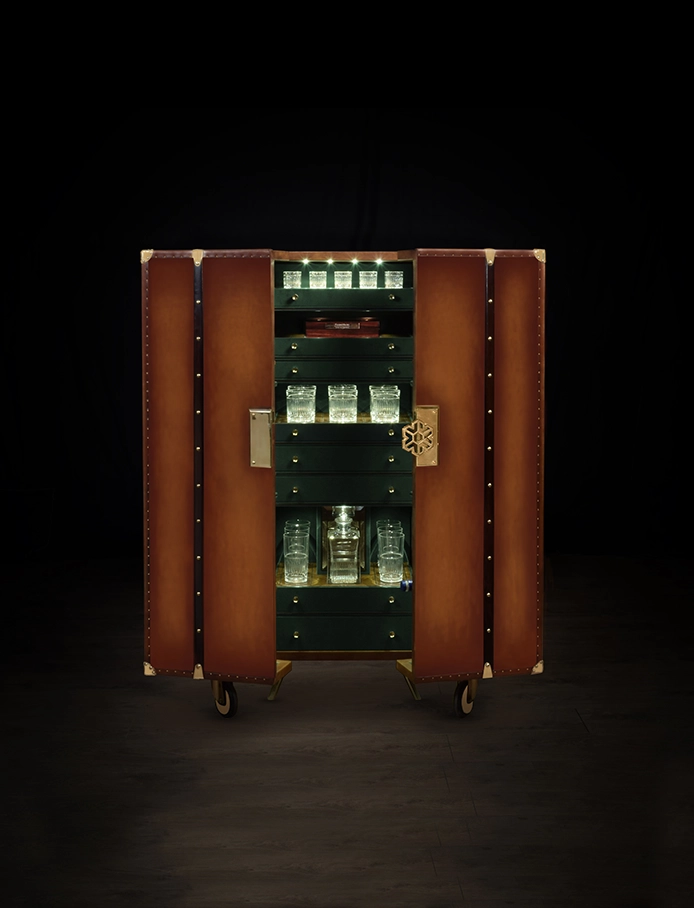 Small Bar Cabinet | Trunks of Spirit | Trunks Company
