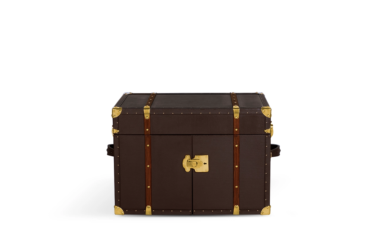 Travel Bar Steamer Trunk | Portable Bars | Trunks Company